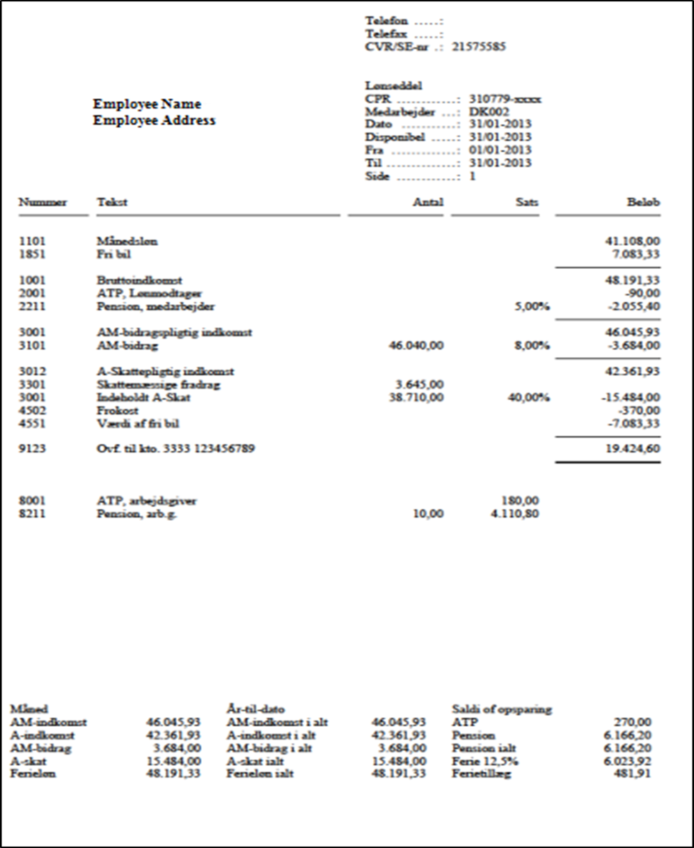 Denmark Payroll & Tax Guide - Compliance and Employment Law | activpayroll